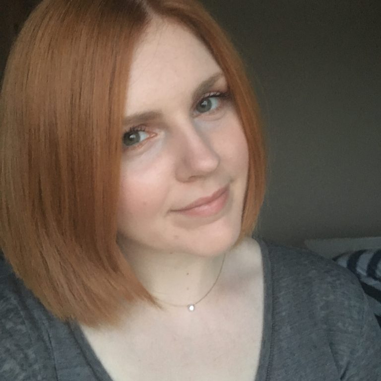 Going from blonde to red at James Bushell Birmingham - Fiona Fletcher Reid